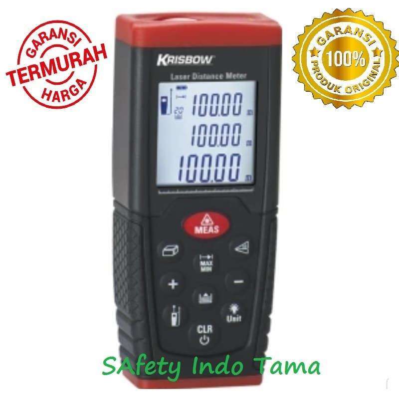 Jual Krisbow Meteran Laser Digital Compact 100 M - Alat Ukur Kuat Awet ...