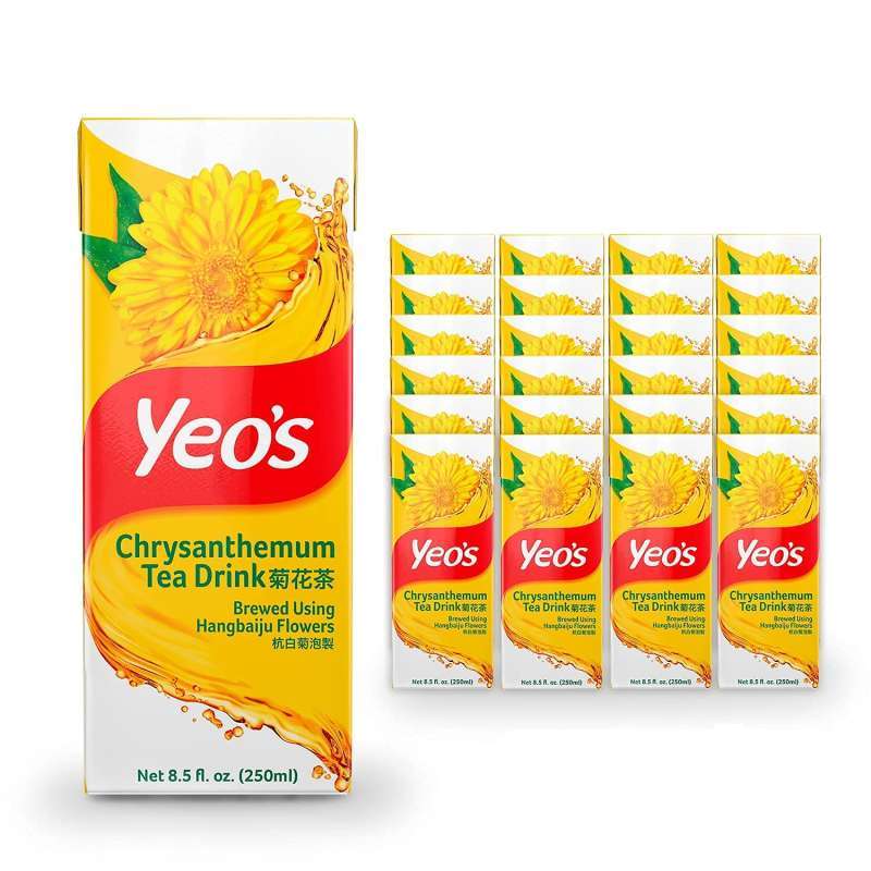 Jual Minuman Yeos Drink Teh Bunga Krisan / Chrysanthemum Kotak ... Jual Minuman Yeos Drink Teh Bunga Krisan / Chrysanthemum Kotak ...