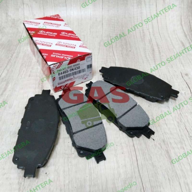 Jual BRAKE PAD KAMPAS REM DEPAN INOVA INNOVA REBORN HILUX SC di Seller ...