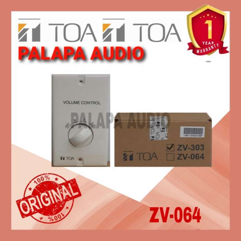 Jual VOLUME CONTROL TOA ZV-064 / ZV 064 / ZV064 di Seller Kabehono ...