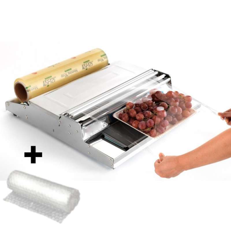 Jual Mesin Hand Wrapping Pengemas HW-450 Pembungkus Makanan Plastik ...