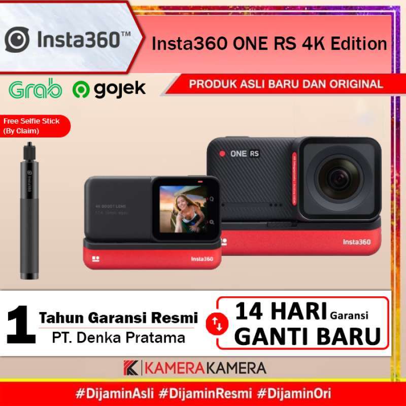 Promo KameraKamera Insta360 ONE RS 4K Edition Insta 360 One RS 4K ...