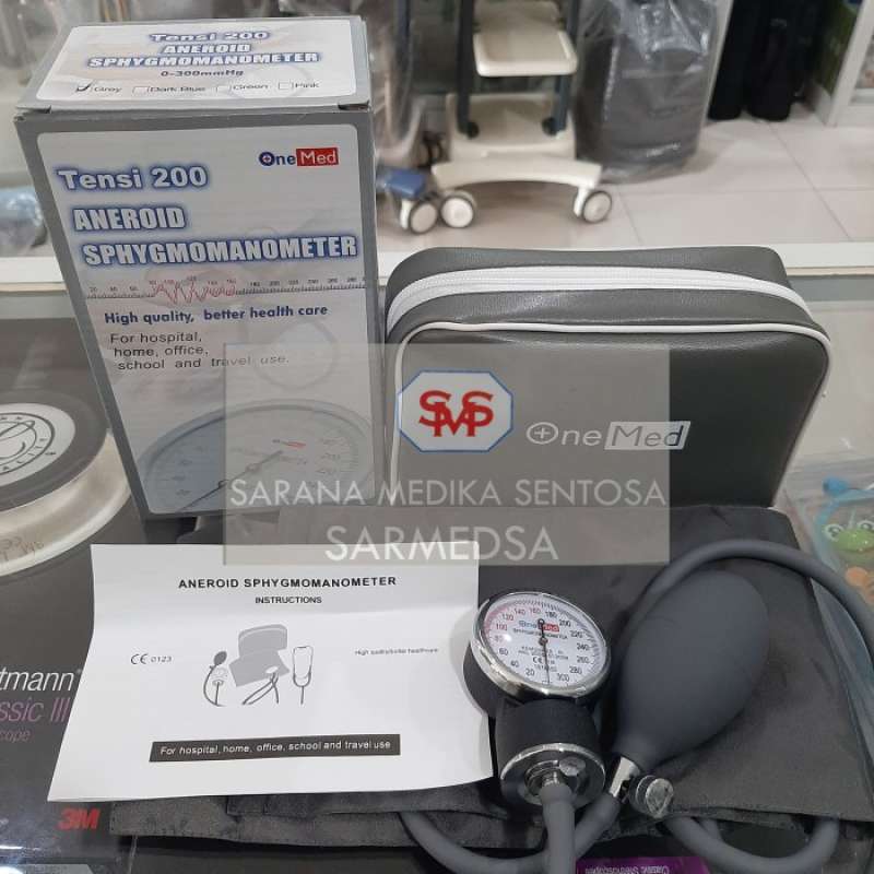 Jual Tensi Jarum OneMed / Tensi Jam Onemed / Tensi Aneroid Onemed di ...