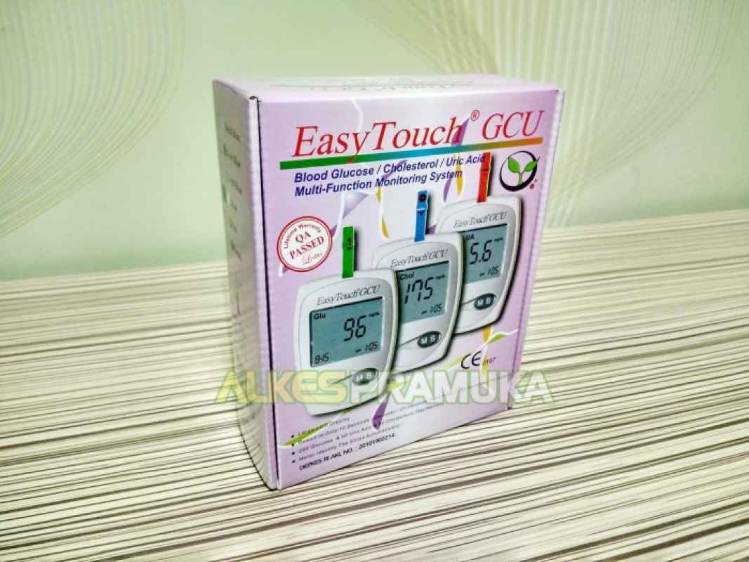 Promo Alat Cek Gula Darah Kolestrol Asam Urat Gcu Easy Touch Diskon 12% ...