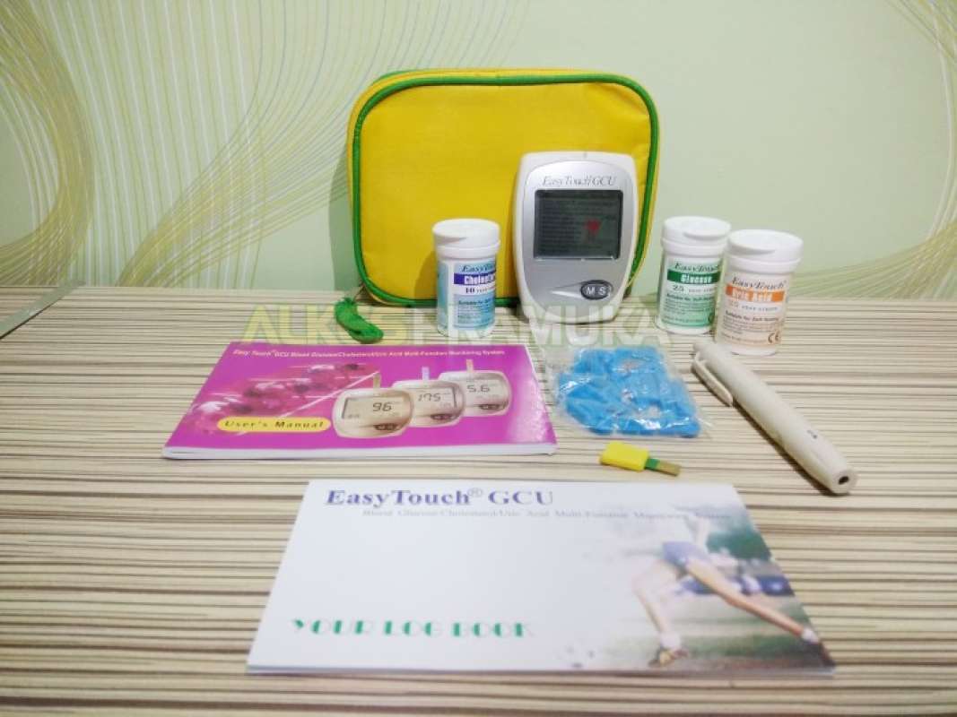 Promo Alat Cek Gula Darah Kolestrol Asam Urat Gcu Easy Touch Diskon 12% ...