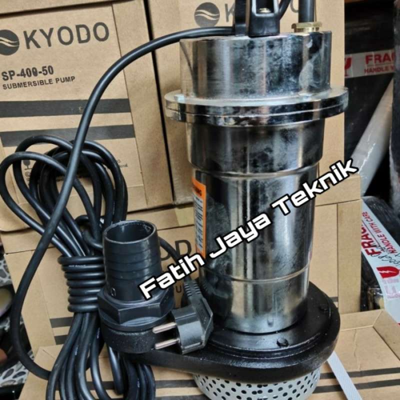 Promo Pompa Air Celup Kolam Ikan Merk Kyodo Sp 400-50 Pompa Celup Air Kolam Diskon 8% di Seller ...