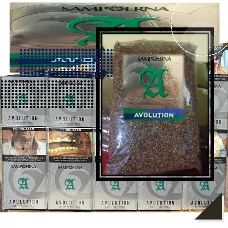 Jual Free Papir + Lem Bako Rasa Avolution Mentol 1kg Racikan Tingwe ...