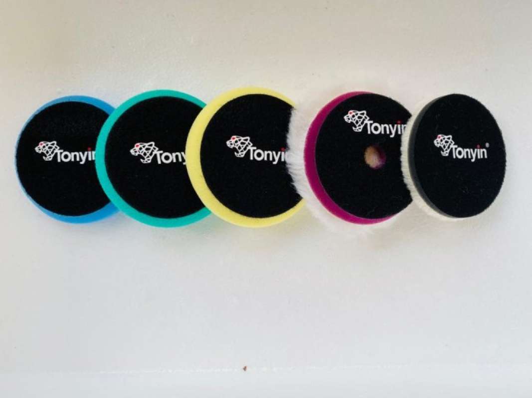 Promo Detailing Polish Pads 3 Inch for Mini DA Polisher 5 Pcs/Set ...