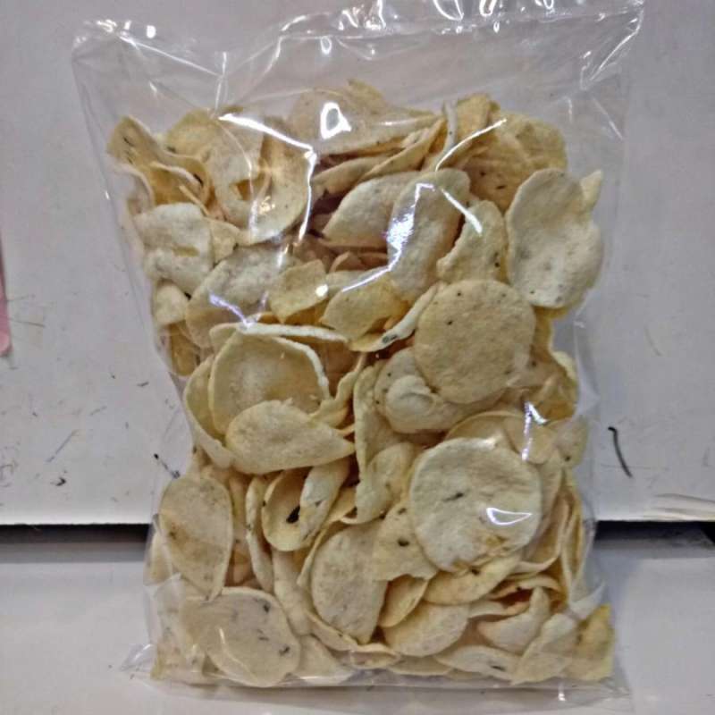 Jual Keripik Opak Kucai Mini Opak Bawang Renyah Dan Gurih 150 Gram Di ...