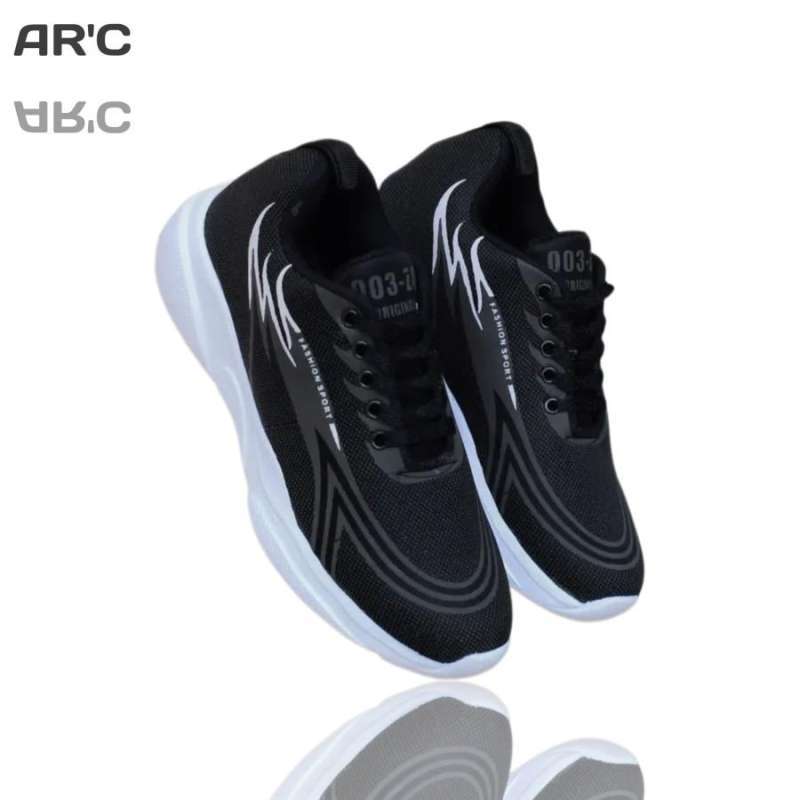 Jual Sepatu Sneakers Olahraga Pria Api Model Tali Sol Putih Premium di ...