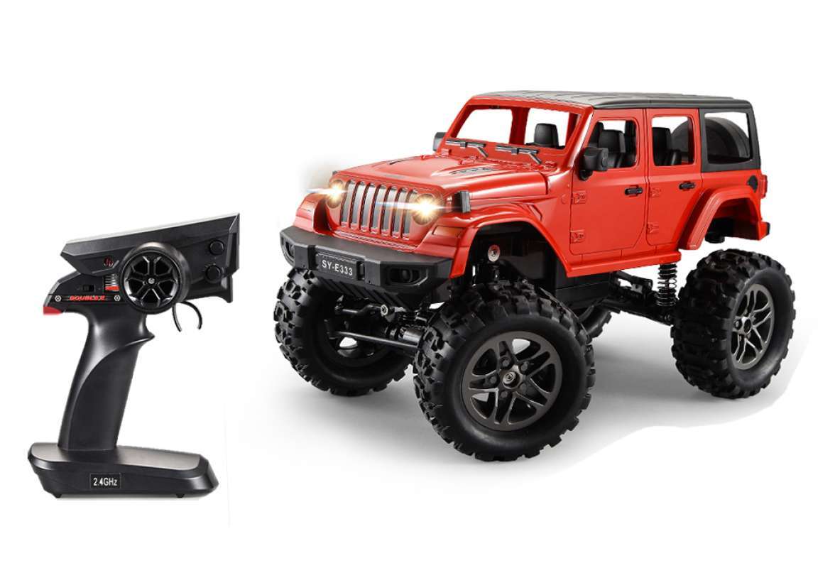 Promo Double E RC Jeep Wrangler Crawler 4WD Off Road Truck 1/14 Scale 2 ...