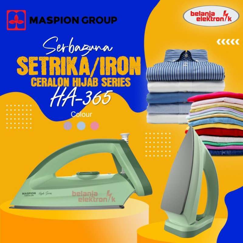 Jual Setrika Listrik Hijab Series Maspion Ha-365 Di Seller Mistcont ...