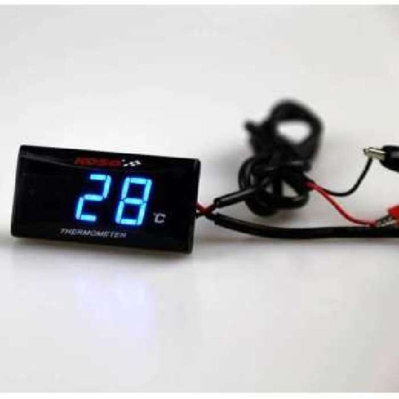 Jual Termometer Digital Pengukur Suhu Air Radiator Mesin Motor - Lc135 ...