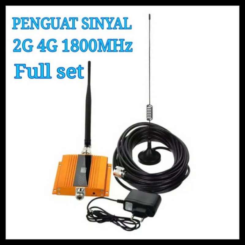 Jual Penguat Sinyal Antena Repeater Penguat Sinyal Hp Gsm 2G 4G Lte 1800Mhz di Seller Silvanna ...