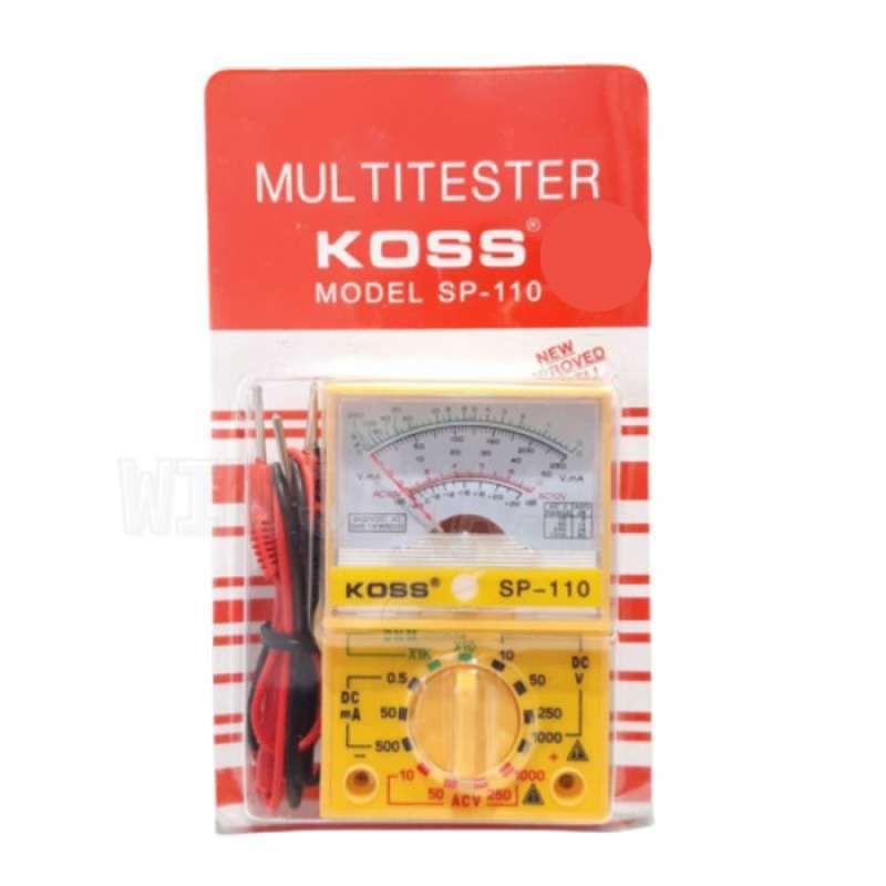 Promo MULTIMETER ANALOG AVO METER VIPER MULTITESTER MANUAL VIPER 1000A ...