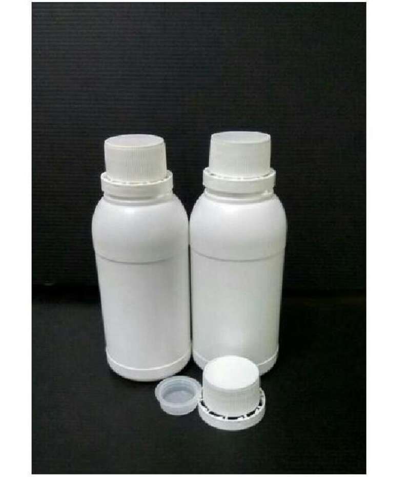 Jual [GOJEK] Botol LABOR 250 ml agro 250ml Plastik HDPE kimia pupuk Bulet - MERAH di Seller wd ...