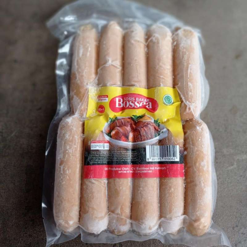 Jual Sosis Bakar Sapi Bossca 550gr 11 Pcs Frozen Food Bandung Murah Di ...