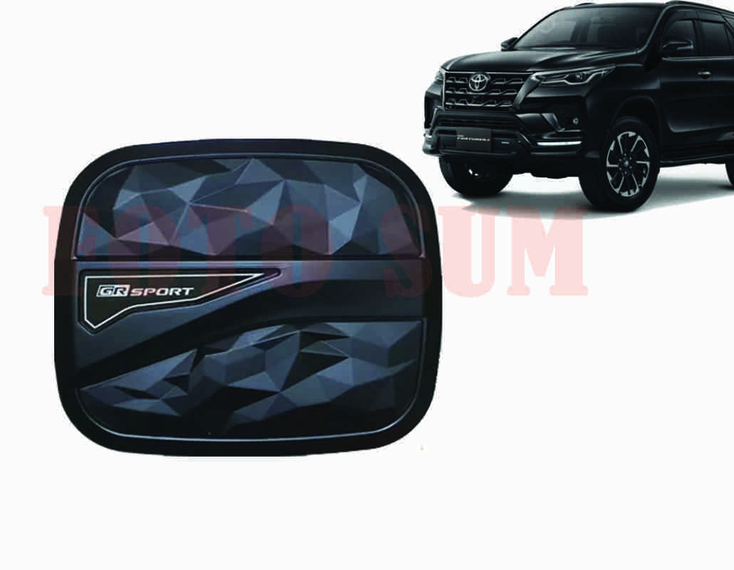 Jual cover tangki mobil fortuner 2016 sampai 2022 tulisan GR Sport di ...