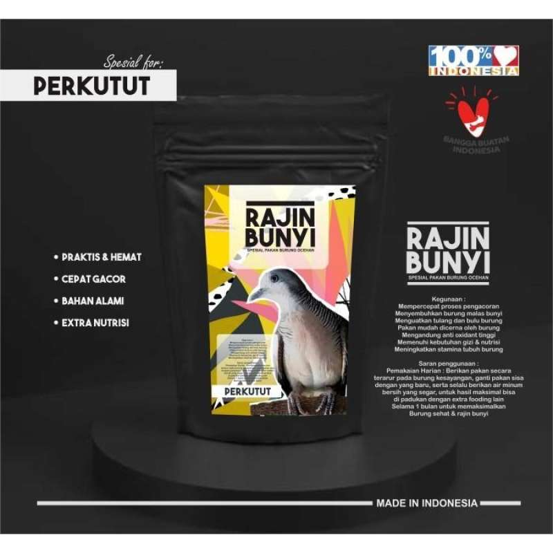 Jual MAKANAN PERKUTUT RAJIN BUNYI LENGKAP DENGAN REMPAH REMPAH di ...