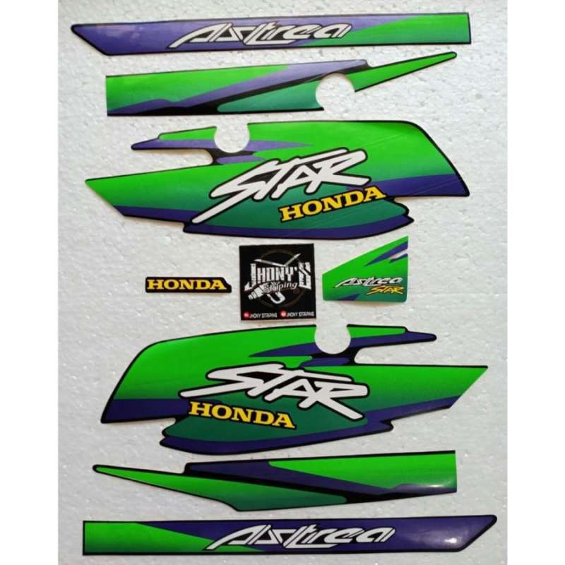 Jual STRIPING STICKER LIS BODY MOTOR HONDA ASTREA STAR TAHUN 1996-1997 ...