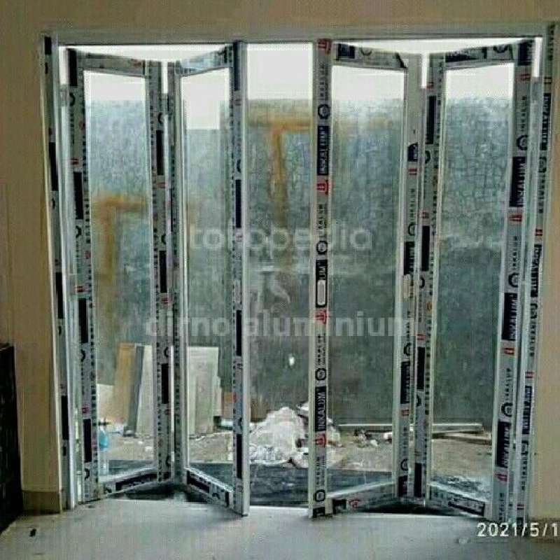 Jual Pintu Lipat Putih Inkalum di Seller Zakira aluminium - Bedahan ...