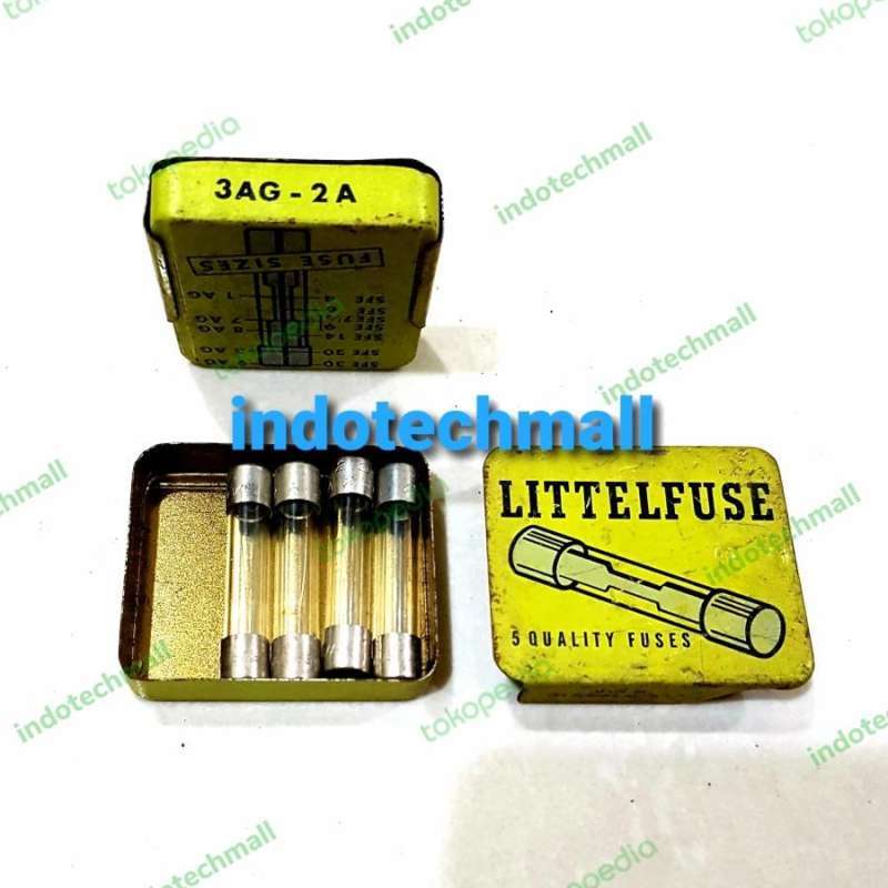 Jual Fuse 2A 250V Littelfuse 3AG vintage di Seller indotechmall - Kab ...