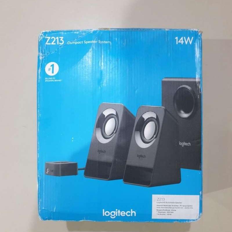 Jual Logitech Z213/Logitech Z 213 2.1 Speaker System ORI w/ volume ...