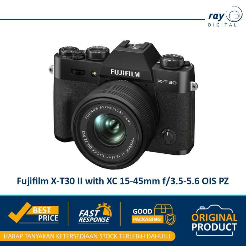 Jual Fujifilm X-t30 Ii | Xt30 Kit Lensa Xc 15-45mm F/3.5-5.6 Ois Pz ...