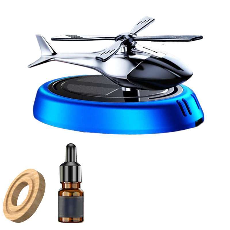 Promo Helicopter Car Air Freshener Office Dual Frequency Mode Solar ... Promo Helicopter Car Air Freshener Office Dual Frequency Mode Solar ...
