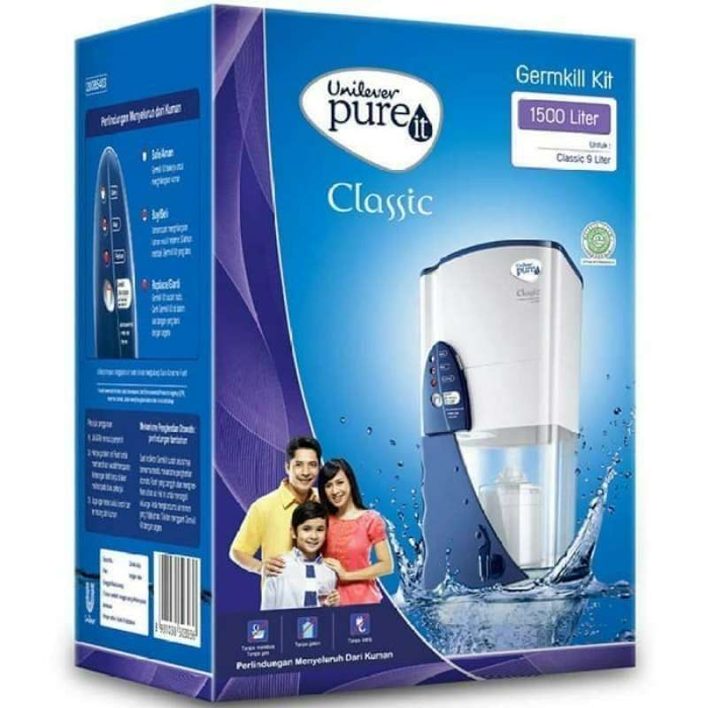Jual Unilever Pure It Germkill Pure It Classic 9L Kapasitas 1500L di ...
