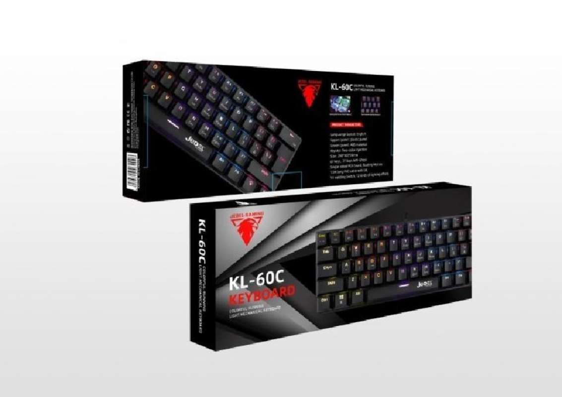 Jual Keyboard Gaming Tkl Jedel Kl-60c Mechanical Rgb Di Seller Greatwest - Mangga Dua Selatan ...