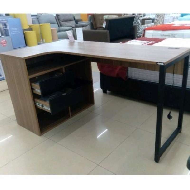 Jual Meja kantor informa heigen cokelat meja kerja meja komputer meja ...