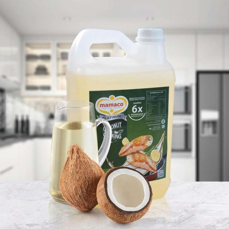 Jual Mamaco Minyak Goreng Kelapa Platinum Coconut Oil [jerigen 5 Liter ...