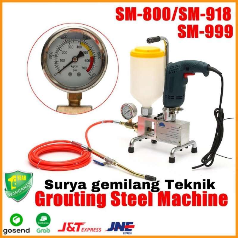 Jual Mesin Injeksi Pu, Epoxy Alat Injeksi Beton Grouting Machine Epoxy 999 Di Seller Surya ...
