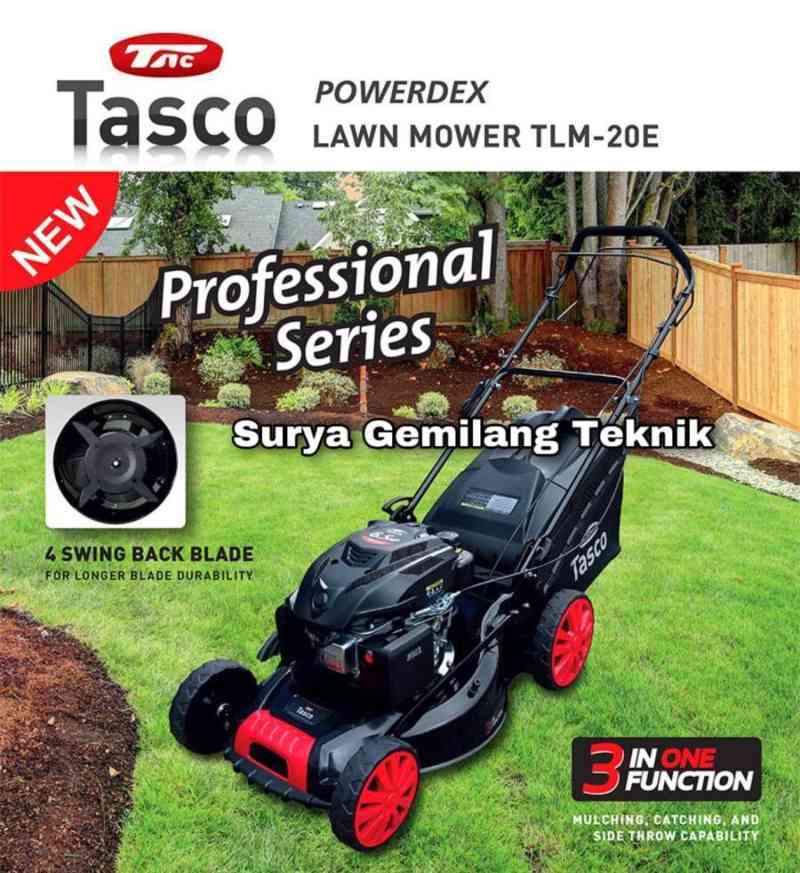 Jual Mesin Potong Rumput Dorong Tasco TLM 20E Self Propelled Lawn Mower ...