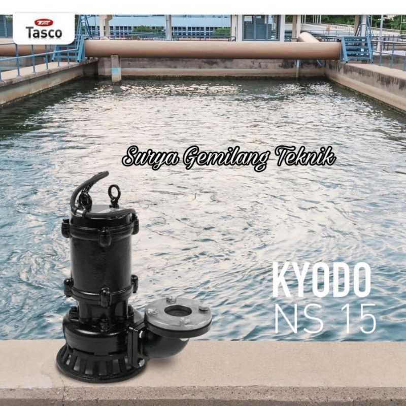 Jual Pompa Air Kyodo Ns-15 1,5kw 3phase Pompa Celup Air Kotor Sewage Pump Di Seller Surya ...