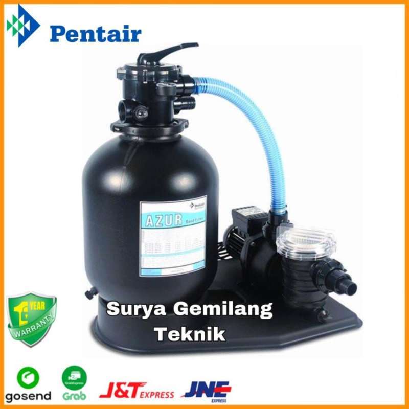 Jual Pompa Kolam Renang Pentair 1HP Sand Filter Azur 22 Base Plate ...