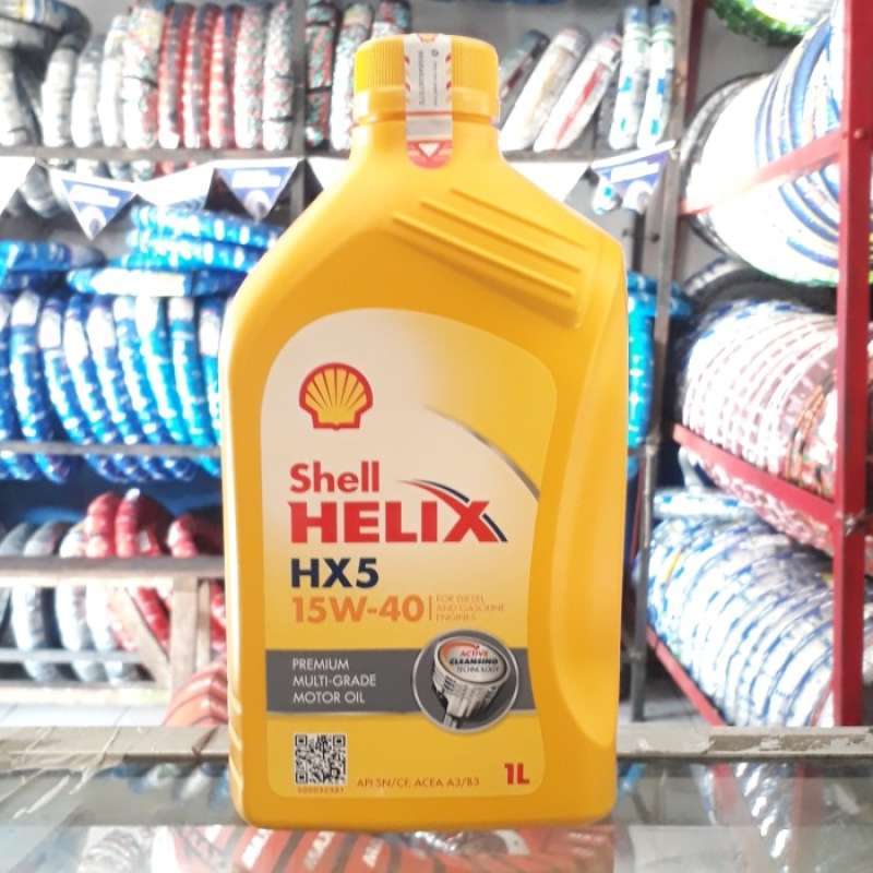 Promo Oli Shell Helix HX5 15W/40 1L Diskon 50% di Seller Seaesaw ...