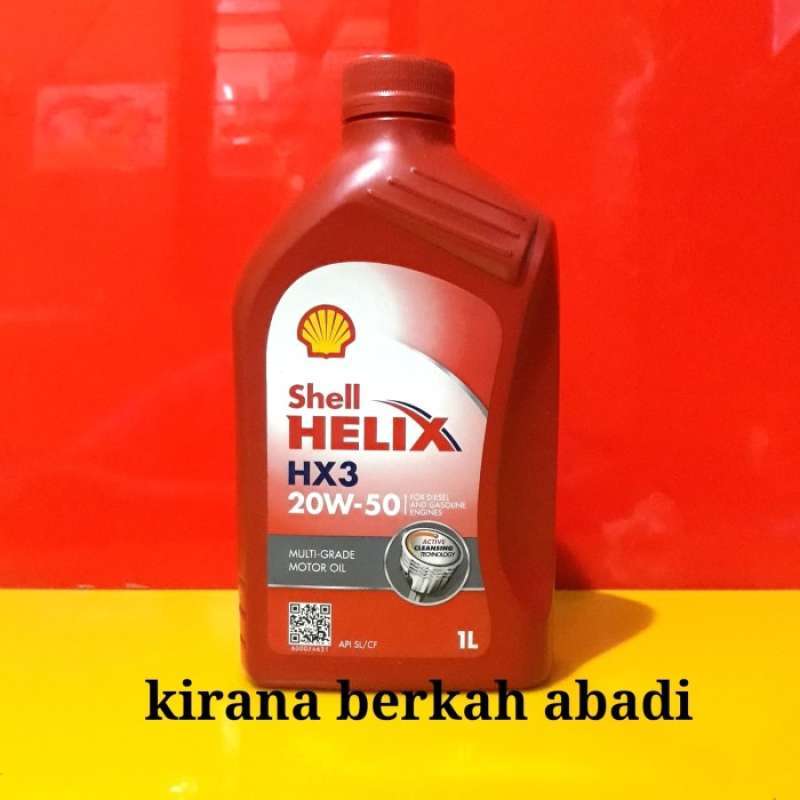 Jual SHELL HELIX 3 20W50 SL/CF KEMASAN LITER di Seller Seaesaw - Meruya Utara (Ilir), Kota ...