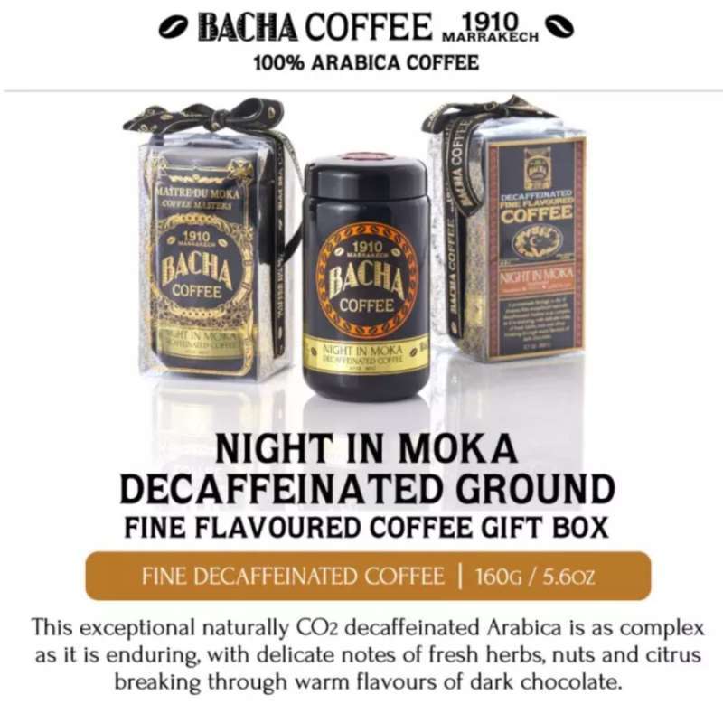 Jual Bacha Coffee Night in Moka Fine Flavoured Decaffeinated di Seller ...