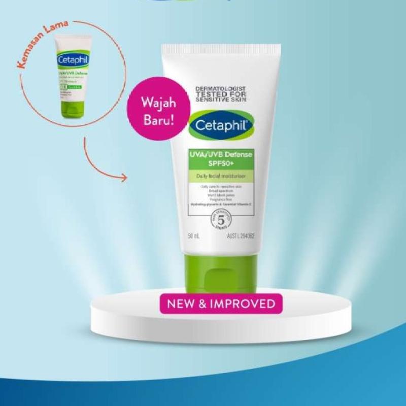 Promo Cetaphil Uva/uvb Defense Spf 50 - 50 Ml Diskon 16% Di Seller ...