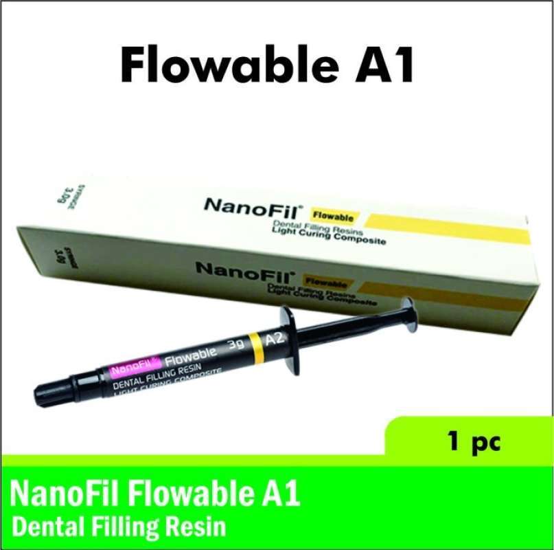 Jual Composite Resin Nanofil Flowable 3 Gr Japan Tambal Gigi A1 di ...