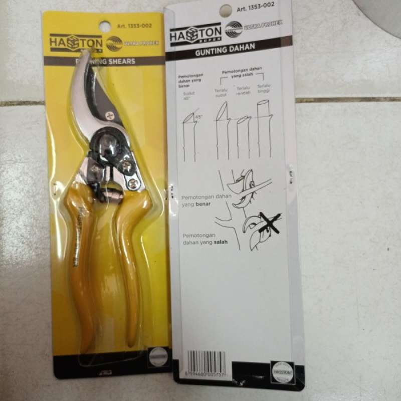 Promo Gunting Ranting Dahan Bunga HASSTON 8.5 Ultra Prohex 1353-002 ...