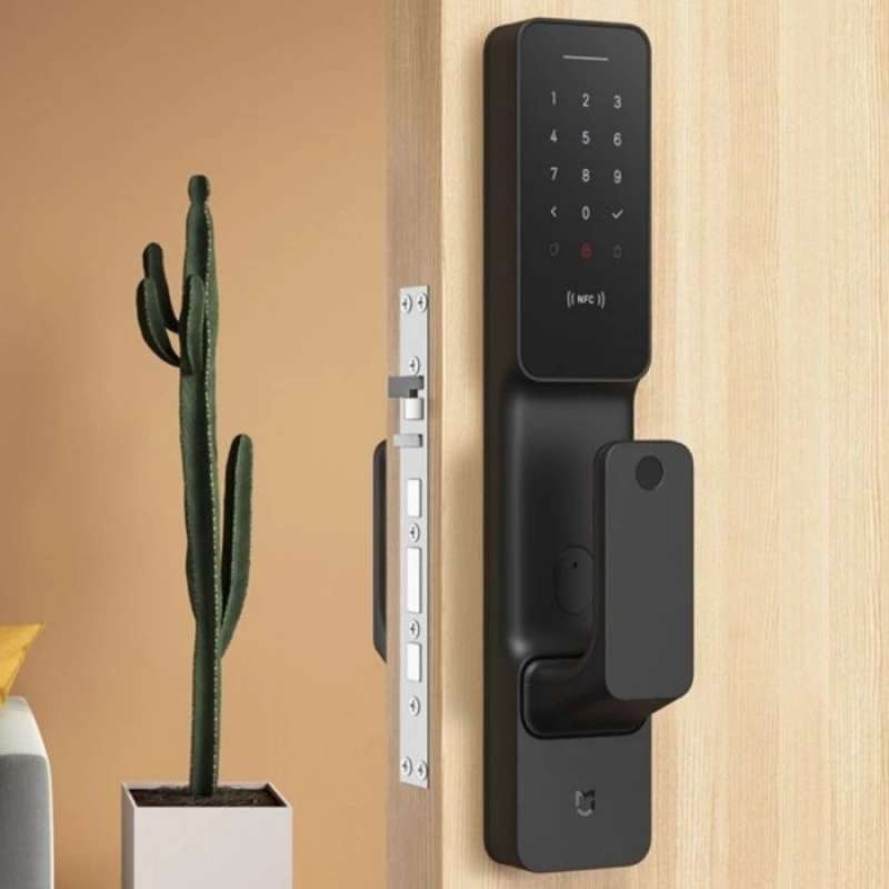 Jual Smart Door Push Pull Lock Fingerprint NFC - Gagang Pintu Pintar di ...