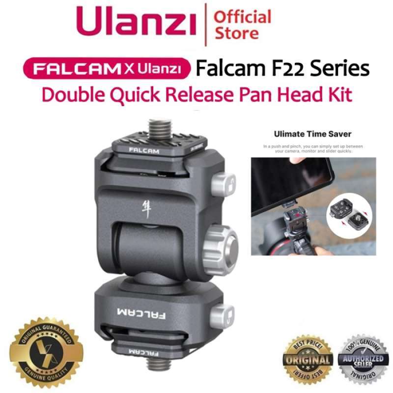Jual Ulanzi Falcam F22 Double Quick Release Pan Head Kit di Seller ...