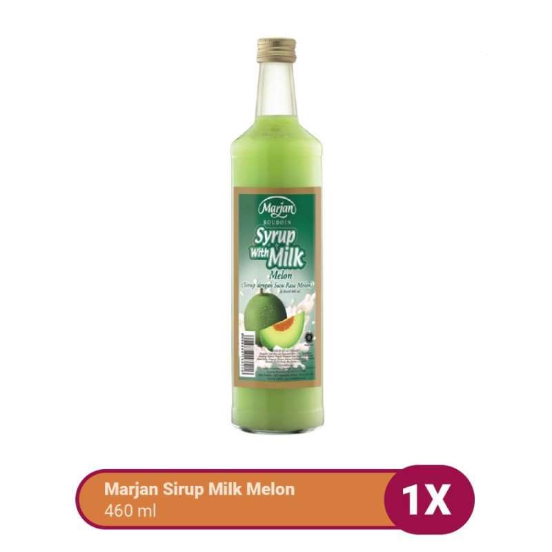 Jual Sirup Susu Melon Marjan Syrup With Milk 460ml Di Seller Lattebless ...