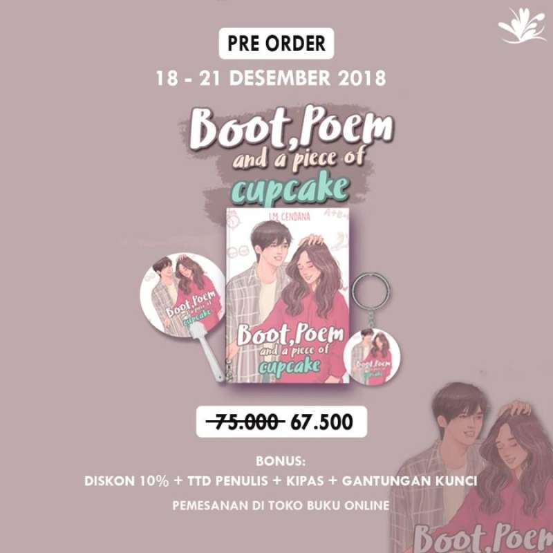 Jual BOOT POEM AND A PIECE OF CUPCAKE di Seller Jbbookstore - Kota ...