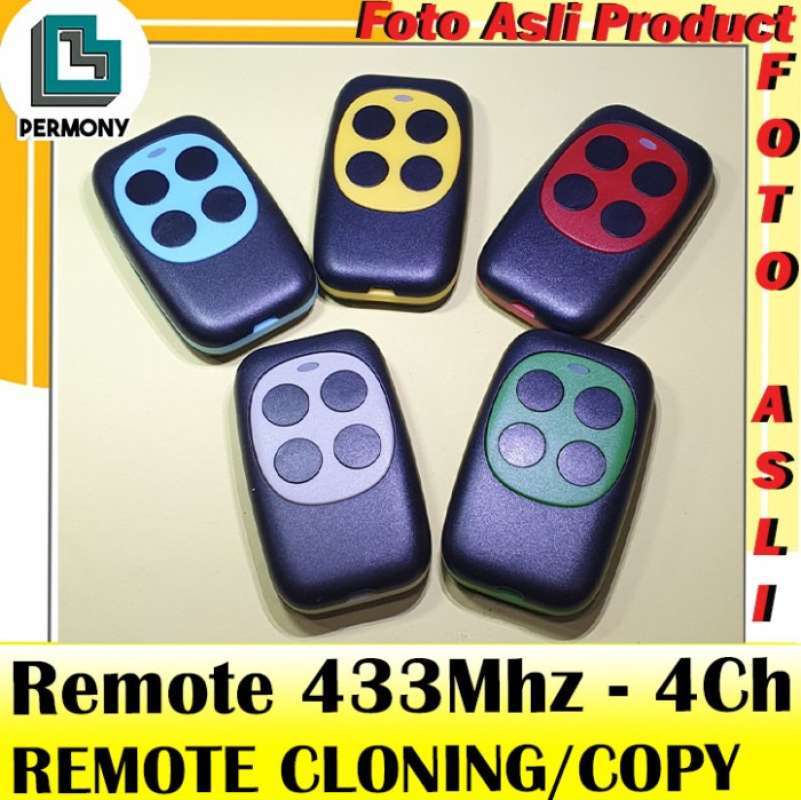 Promo Remote 433Mhz 4 channel tombol 4ch 433 Mhz button copy clone ... Promo Remote 433Mhz 4 channel tombol 4ch 433 Mhz button copy clone ...