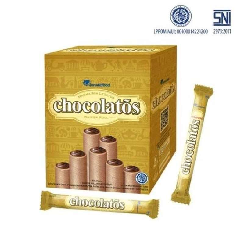 Jual Gery Chocholatos Wafer Roll 1Box 24pcs/Wafer Stick/Chocolatos ...