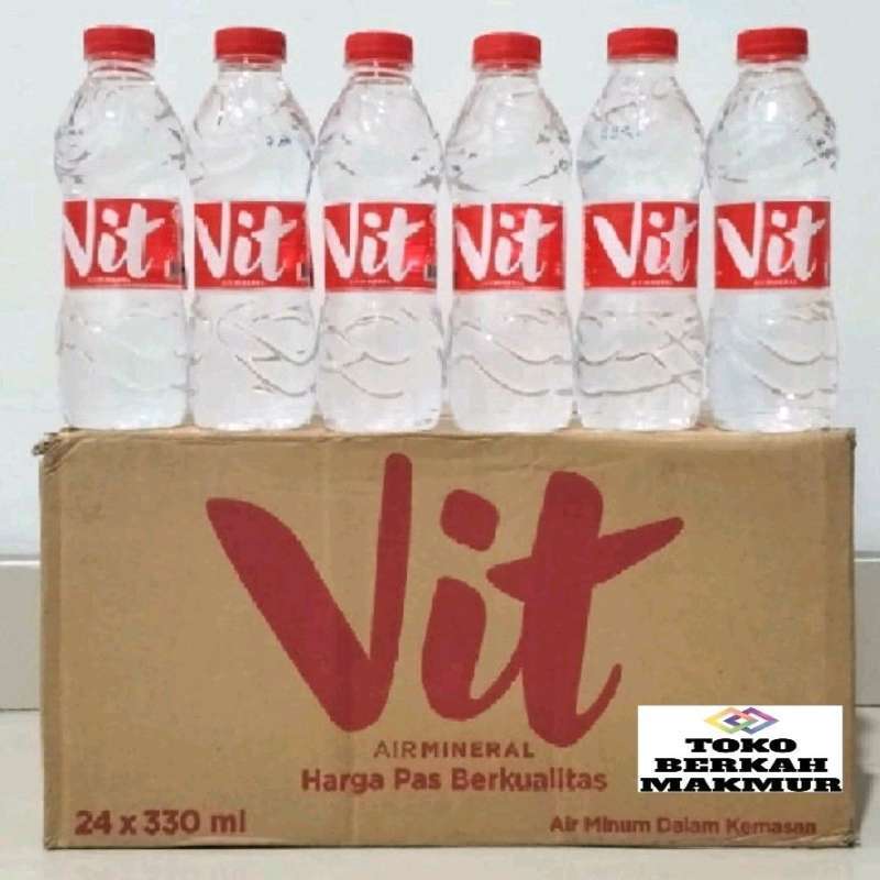 Promo Vit 330 Ml / Vit Air Mineral Botol 330 Ml [ 1 Karton ] ️ Khusus ...